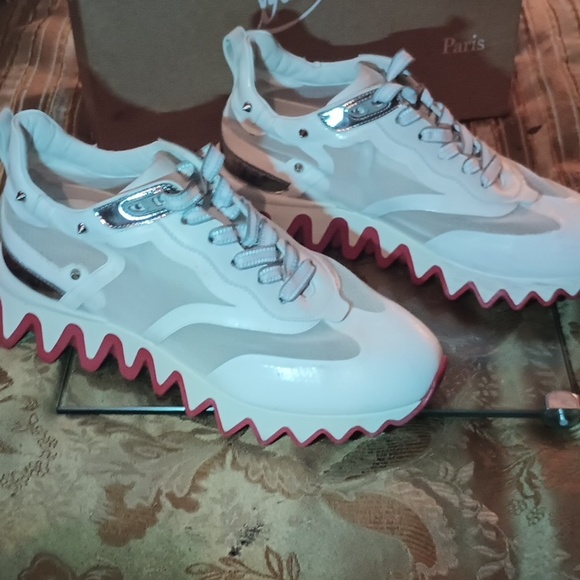 Christian Louboutin | Shoes | Christian Louboutin Sharkina Spike Lowtop ...